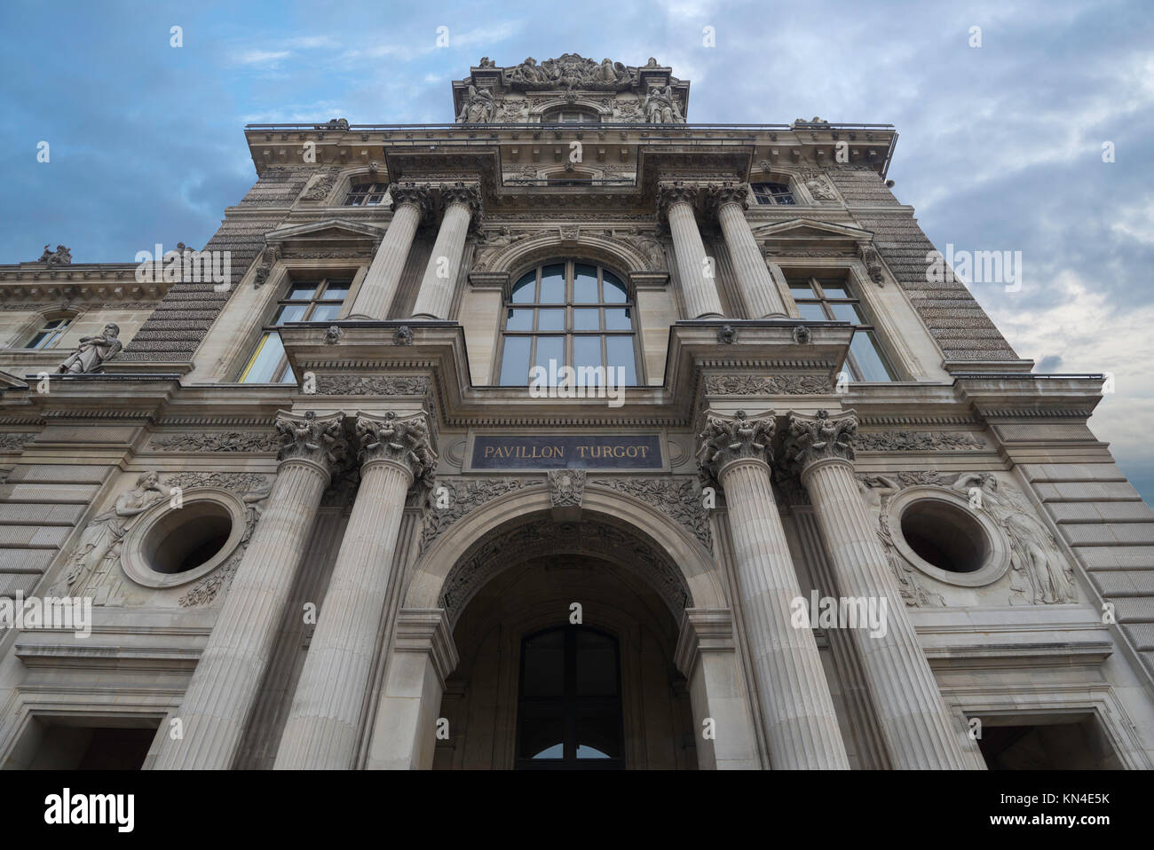 Pavilion Torgo the Louvre Museum Paris France Stock Photo - Alamy