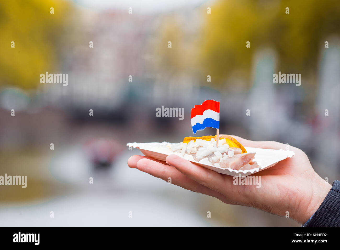How to eat raw fish in holland hi-res stock photography and images - Alamy