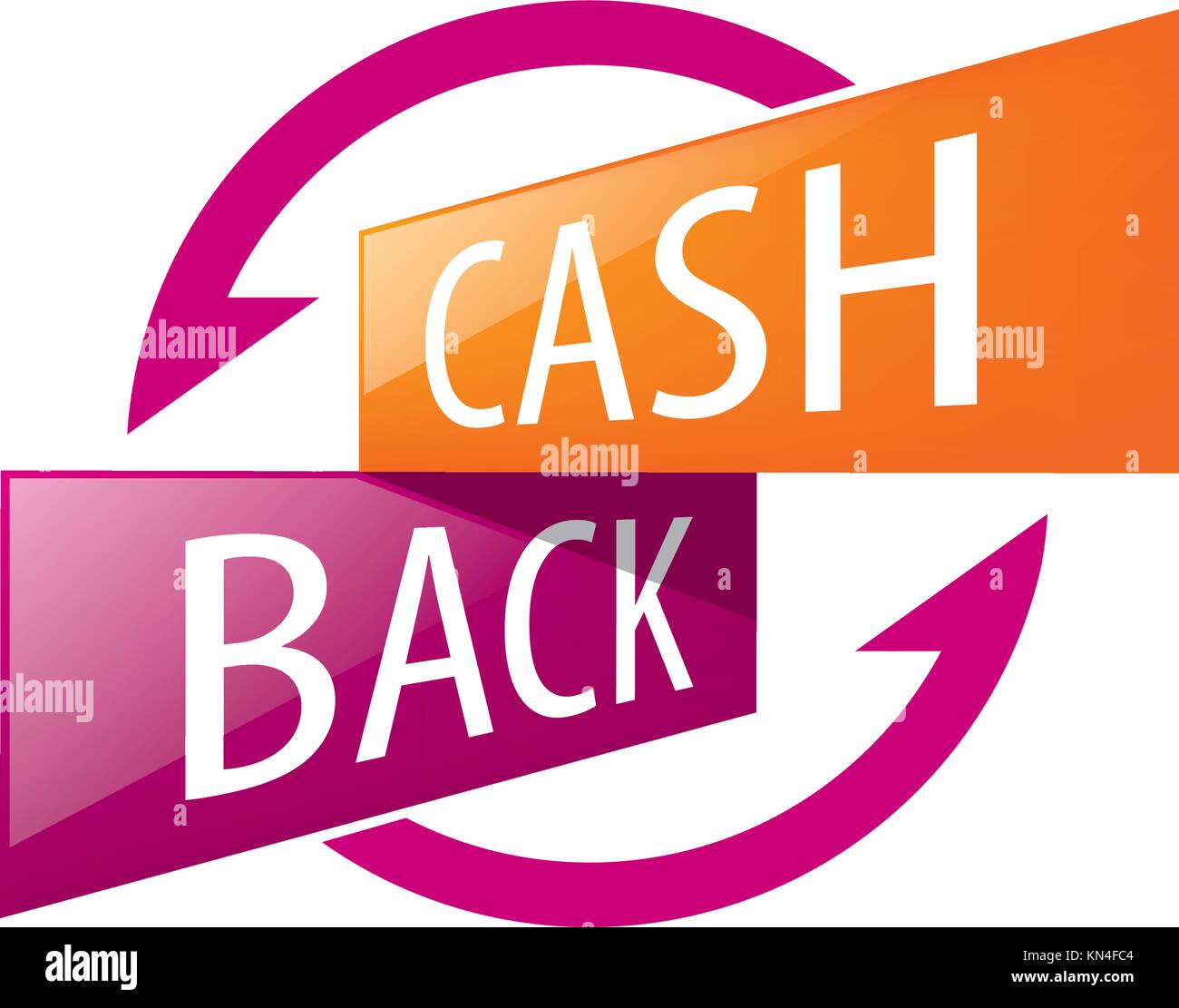 emblem cash back Stock Vector Image & Art - Alamy