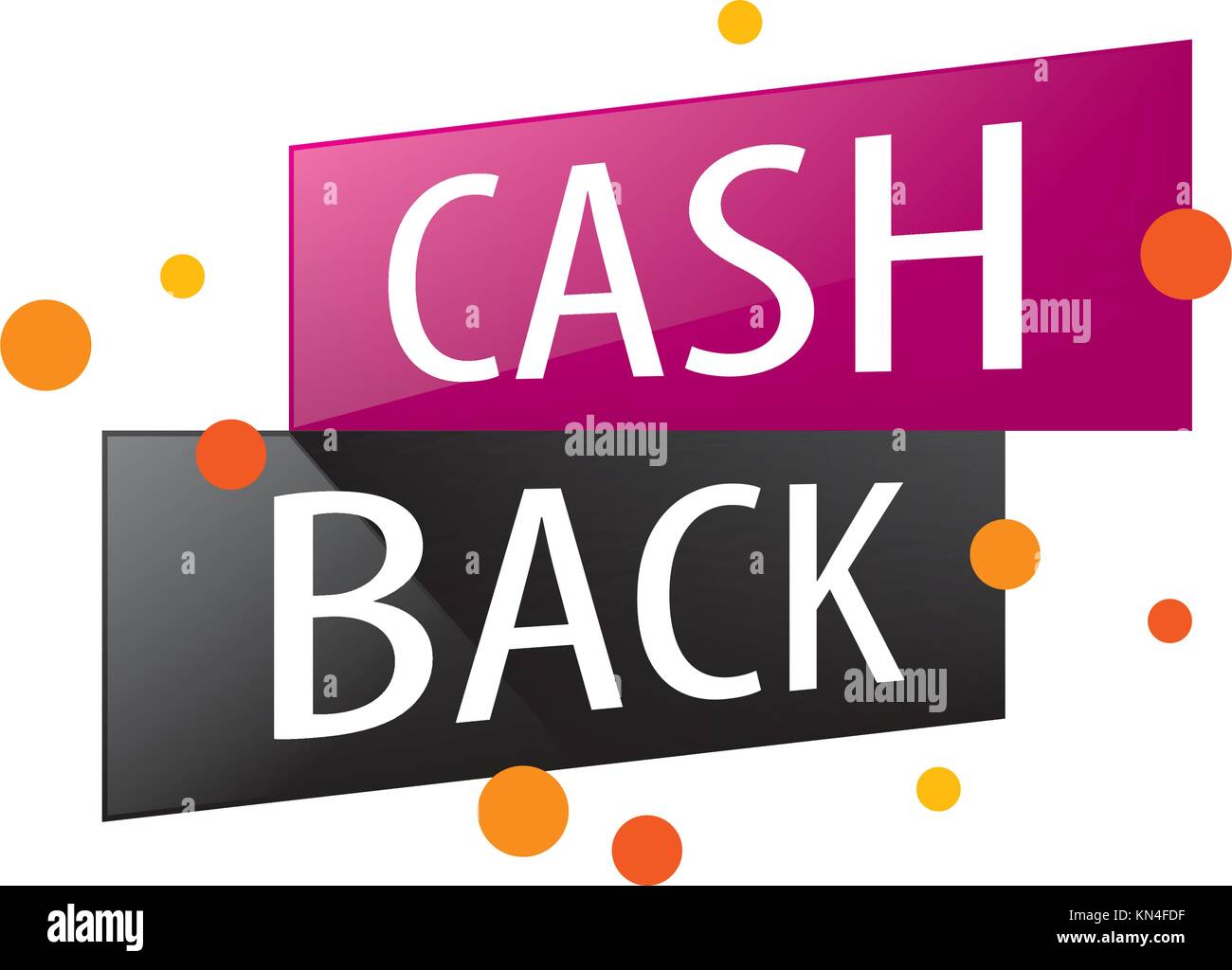 emblem cash back Stock Vector Image & Art - Alamy