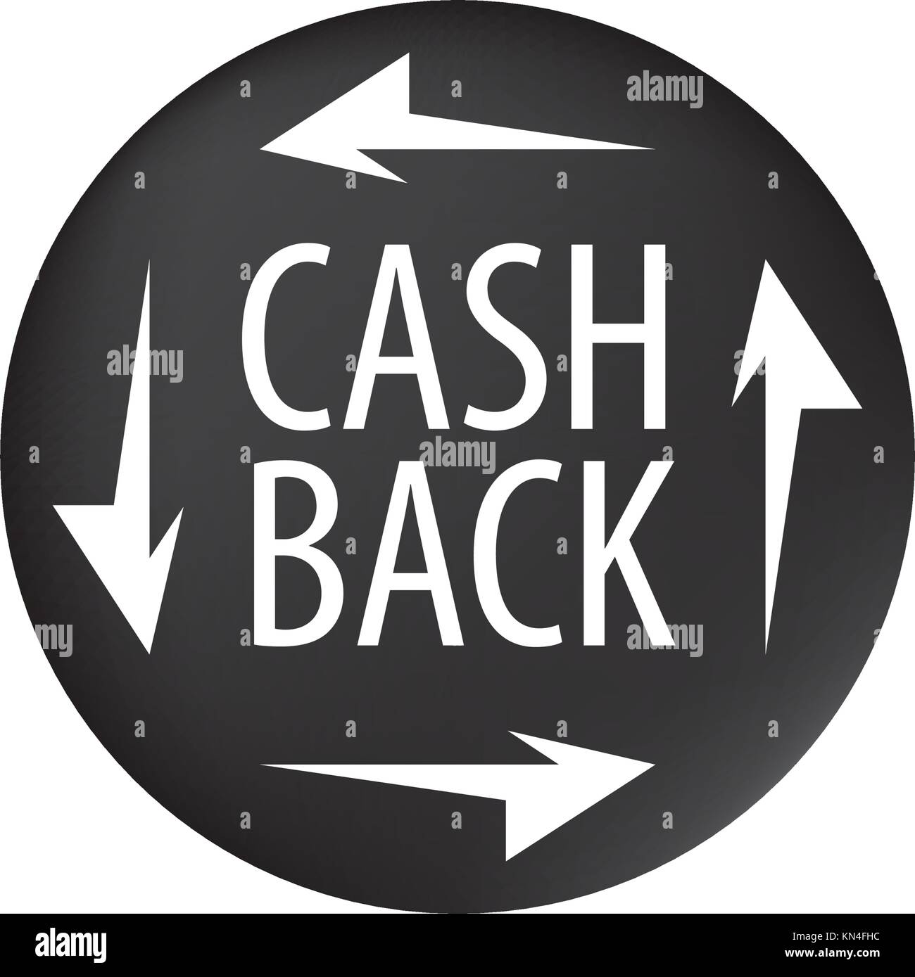 emblem cash back Stock Vector Image & Art - Alamy