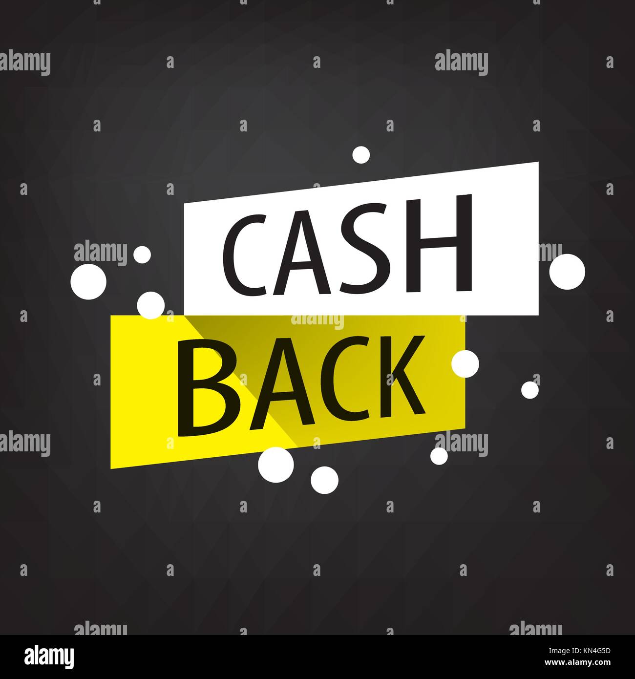 Cash back ribbon label hi-res stock photography and images - Alamy