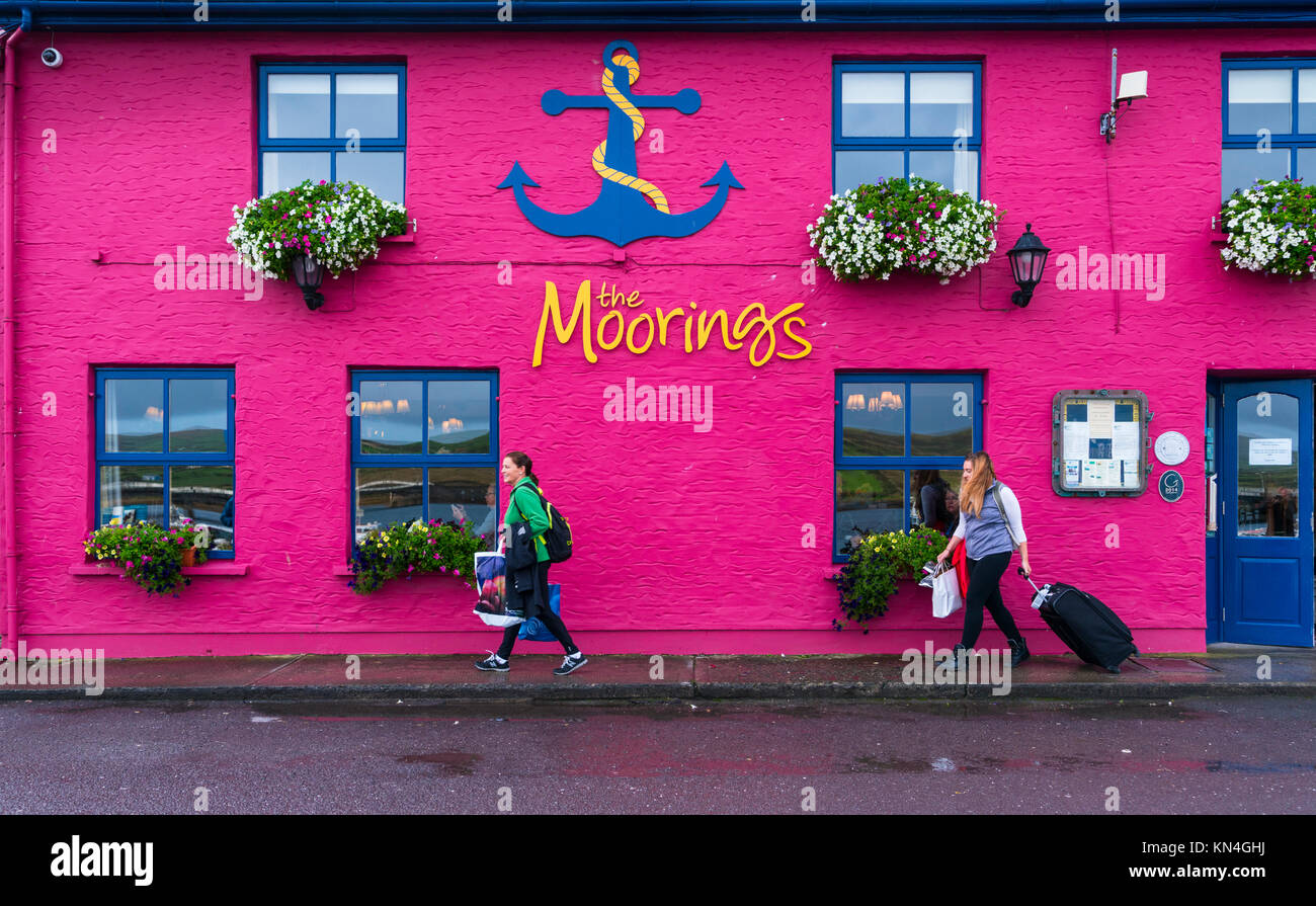 The Moorings Eco Hotel, Portmagee Harbour, Iveragh Peninsula, County ...