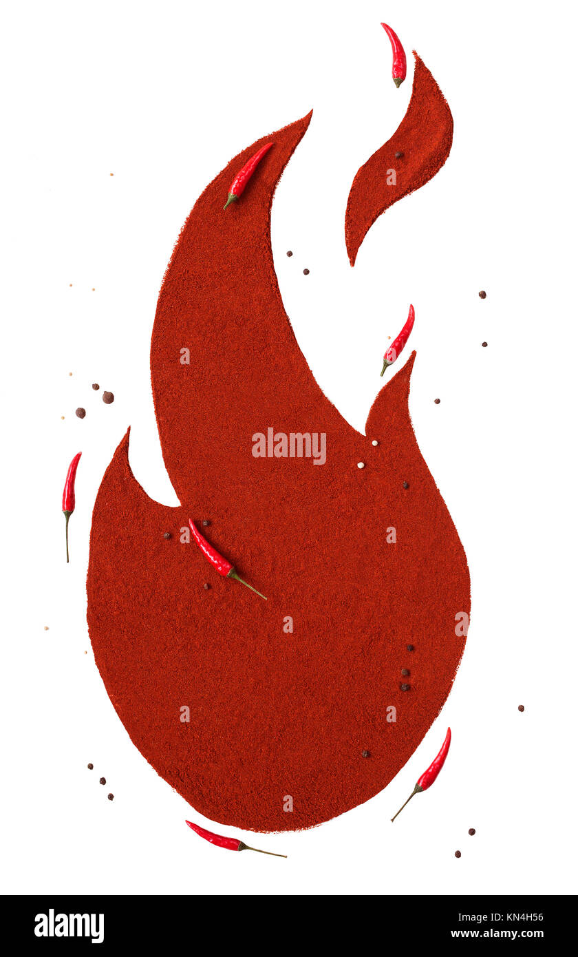Hot chili pepper flames hi-res stock photography and images - Alamy