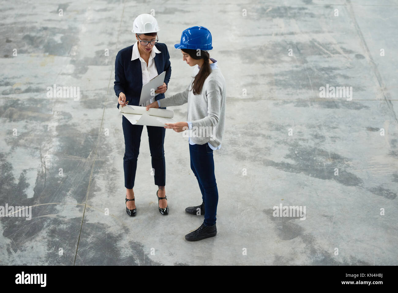 Carrying out Inspection at Production Department Stock Photo - Alamy