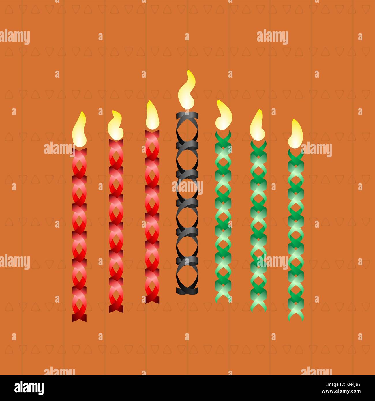 Seven candles hi-res stock photography and images - Alamy