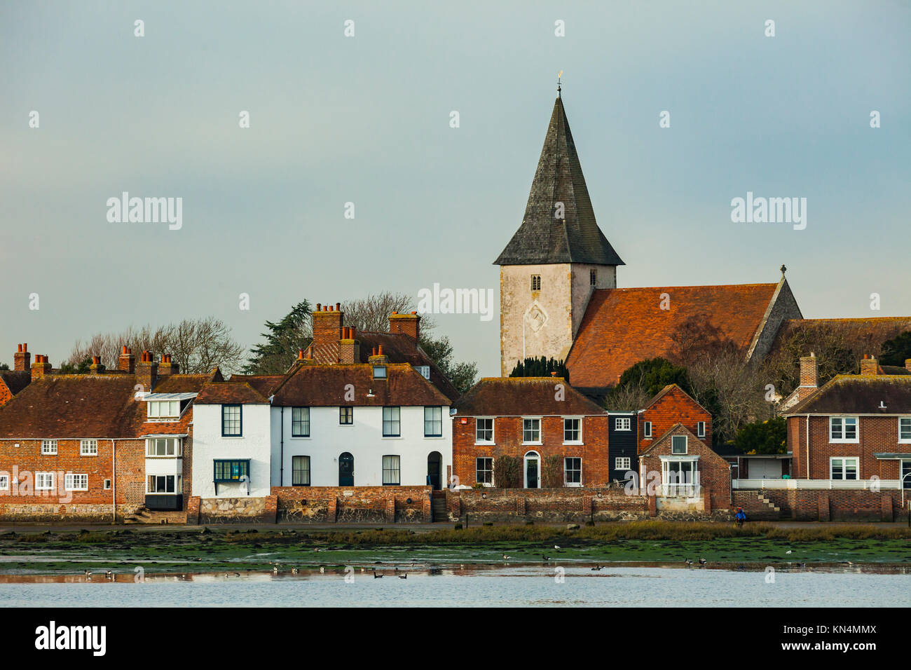 Bosham village church hi-res stock photography and images - Alamy