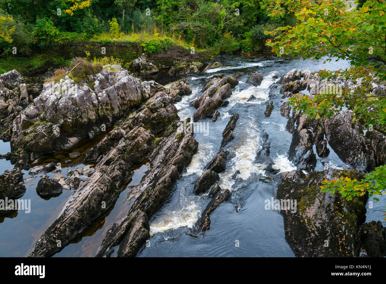 Sneem Village, Ring of Kerry Trail, Iveragh Peninsula, County Kerry ...