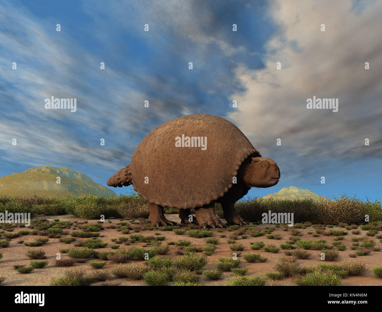 Glyptodon hi-res stock photography and images - Alamy
