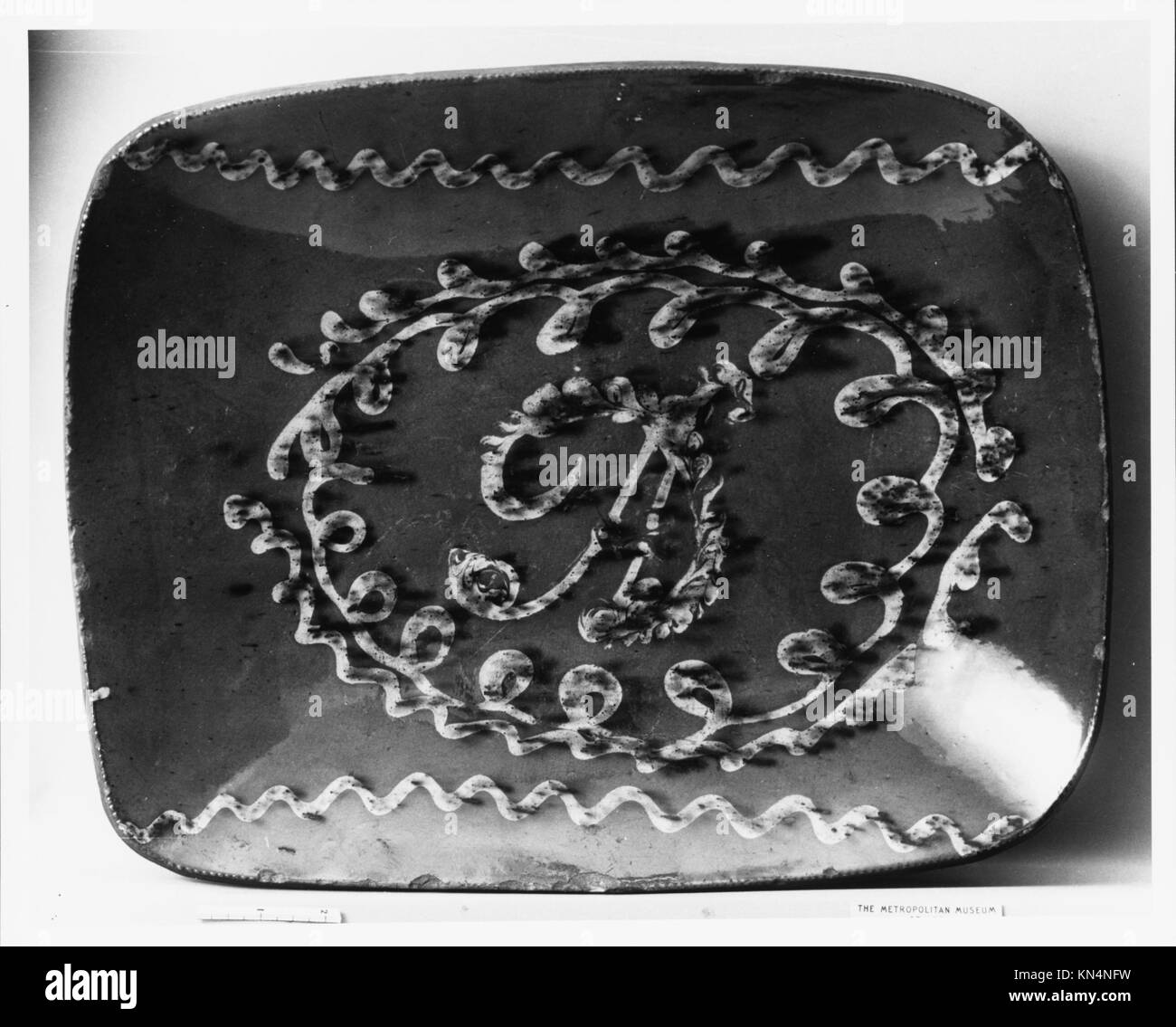 This dish, a finely crafted example of ancient pottery, highlights ...