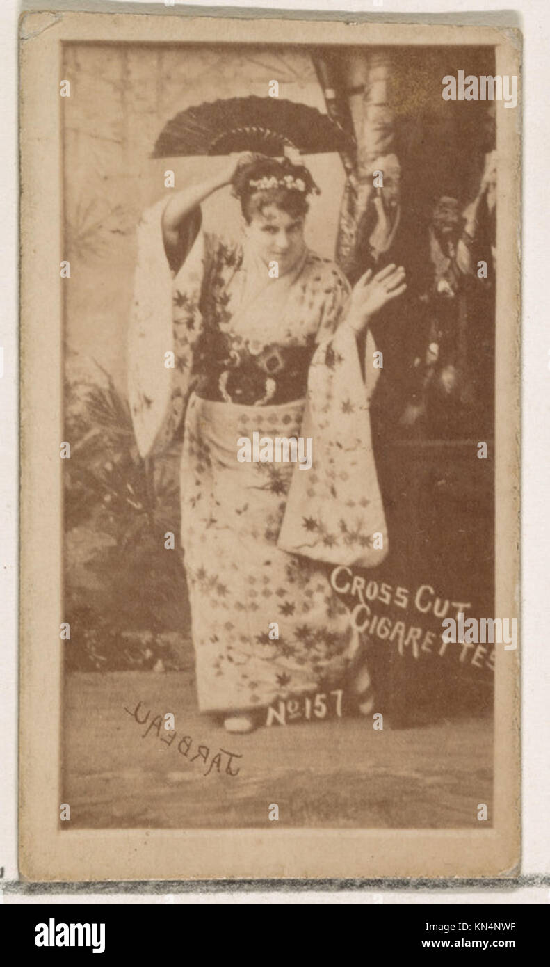 This early 20th-century trading card depicts Jarbeau from the Actors ...