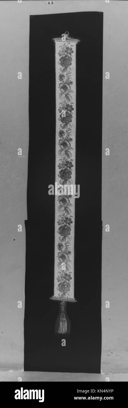 This embroidered bell pull, part of The Metropolitan Museum of Art's ...