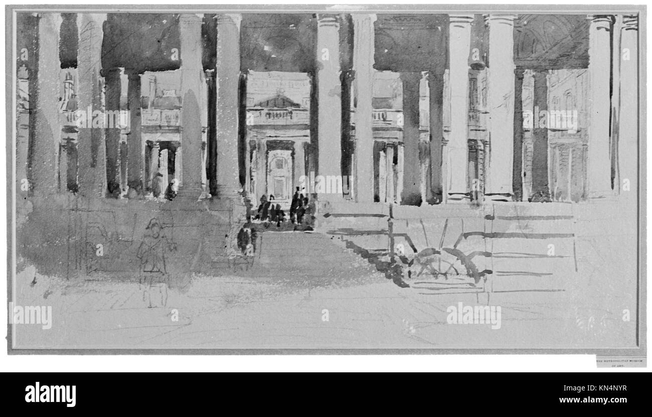 This drawing, titled 'Greenwich Hospital,' shows a detailed ...