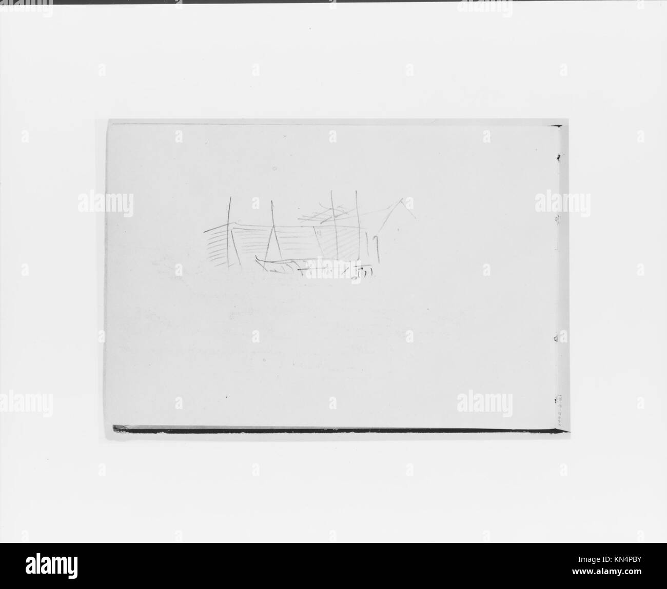 Traditional native american canoe Black and White Stock Photos & Images ...