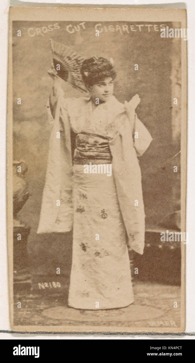 Trading card number 180 from the Actors and Actresses series, featuring ...