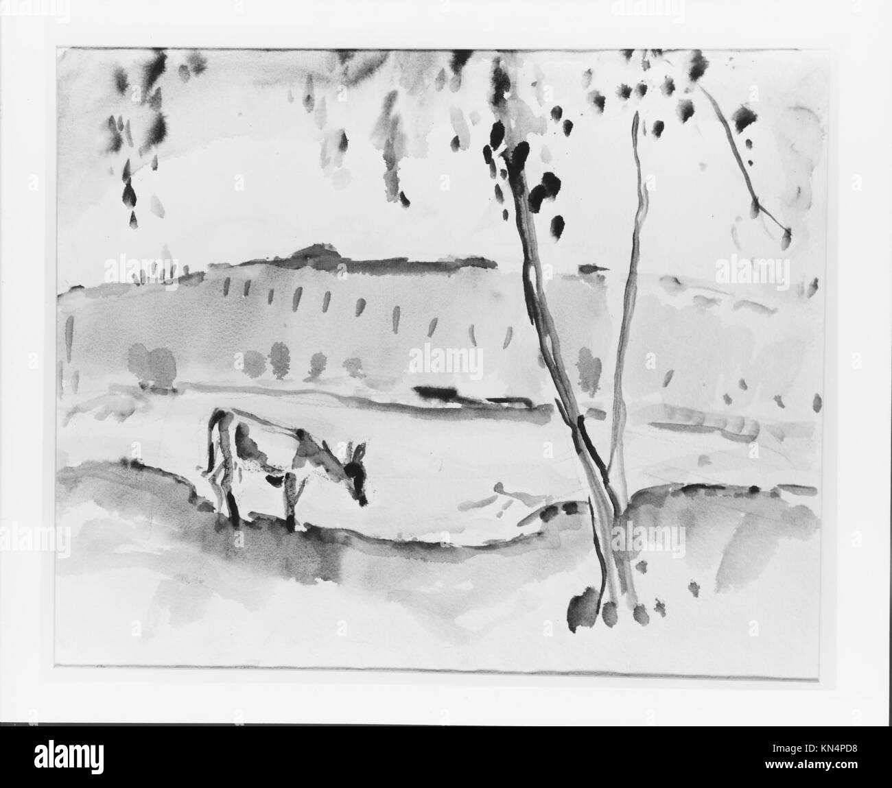 Pastoral life scenery Black and White Stock Photos & Images - Alamy