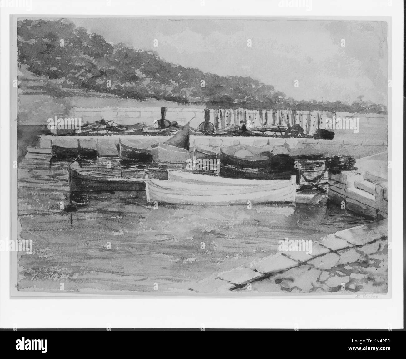 Illustration of boats, depicting vessels and maritime scenes, part of ...