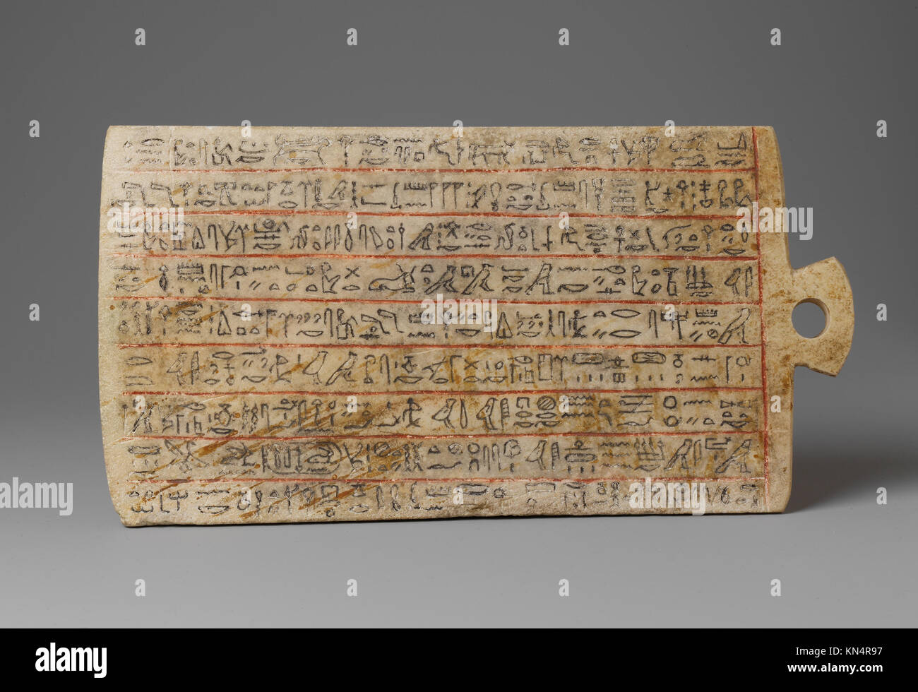 This funerary tablet commemorates Horpaa, a priest from Hermopolis in ...