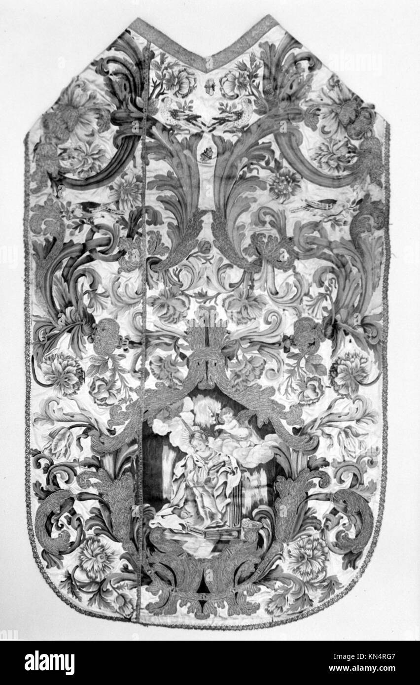 Liturgical embroidery Black and White Stock Photos & Images - Alamy