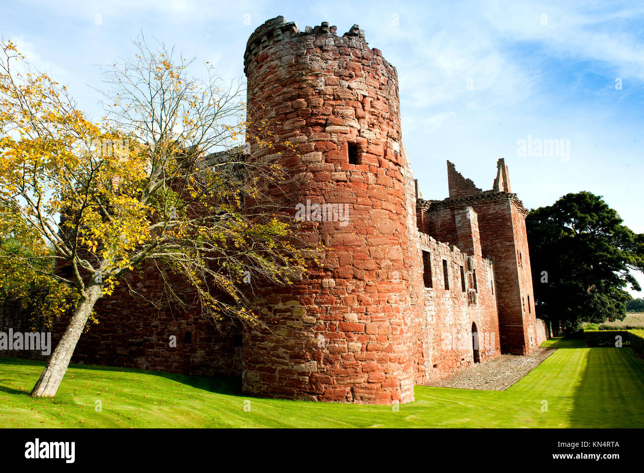 Edzell Castle, Angus, Scotland Stock Photo - Alamy