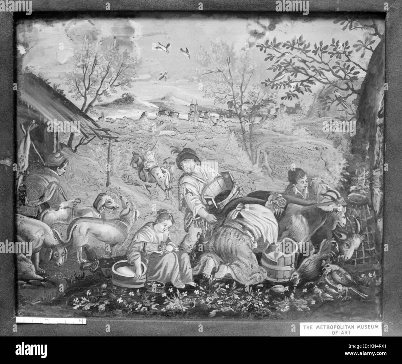 Pastoral context Black and White Stock Photos & Images - Alamy