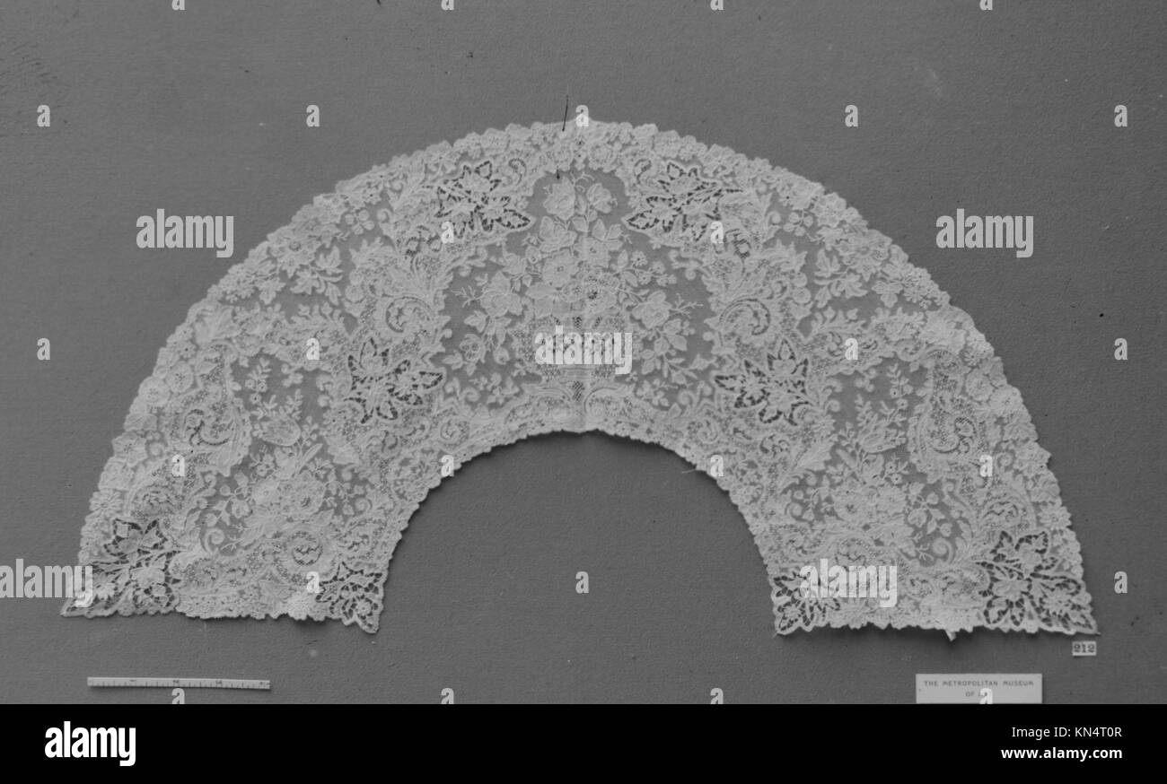 This fan leaf, part of the Metropolitan Museum of Art's collection ...