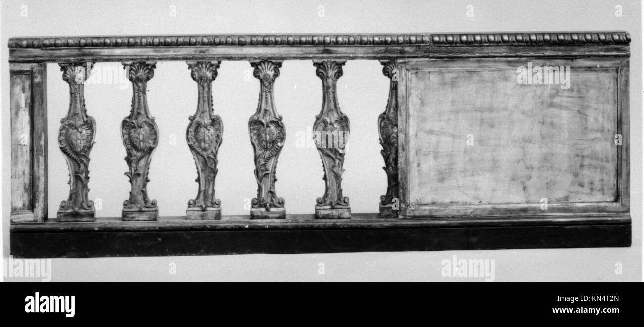 This balustrade, part of the MET collection, represents architectural ...