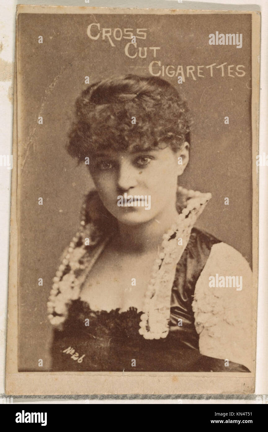 This card from the Actors and Actresses series (N145-1), issued by Duke ...