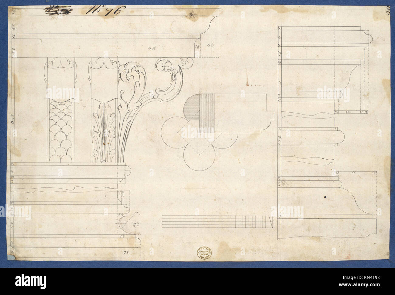 Chippendale Drawings, Vol. II MET DP104208 347520 Stock Photo - Alamy