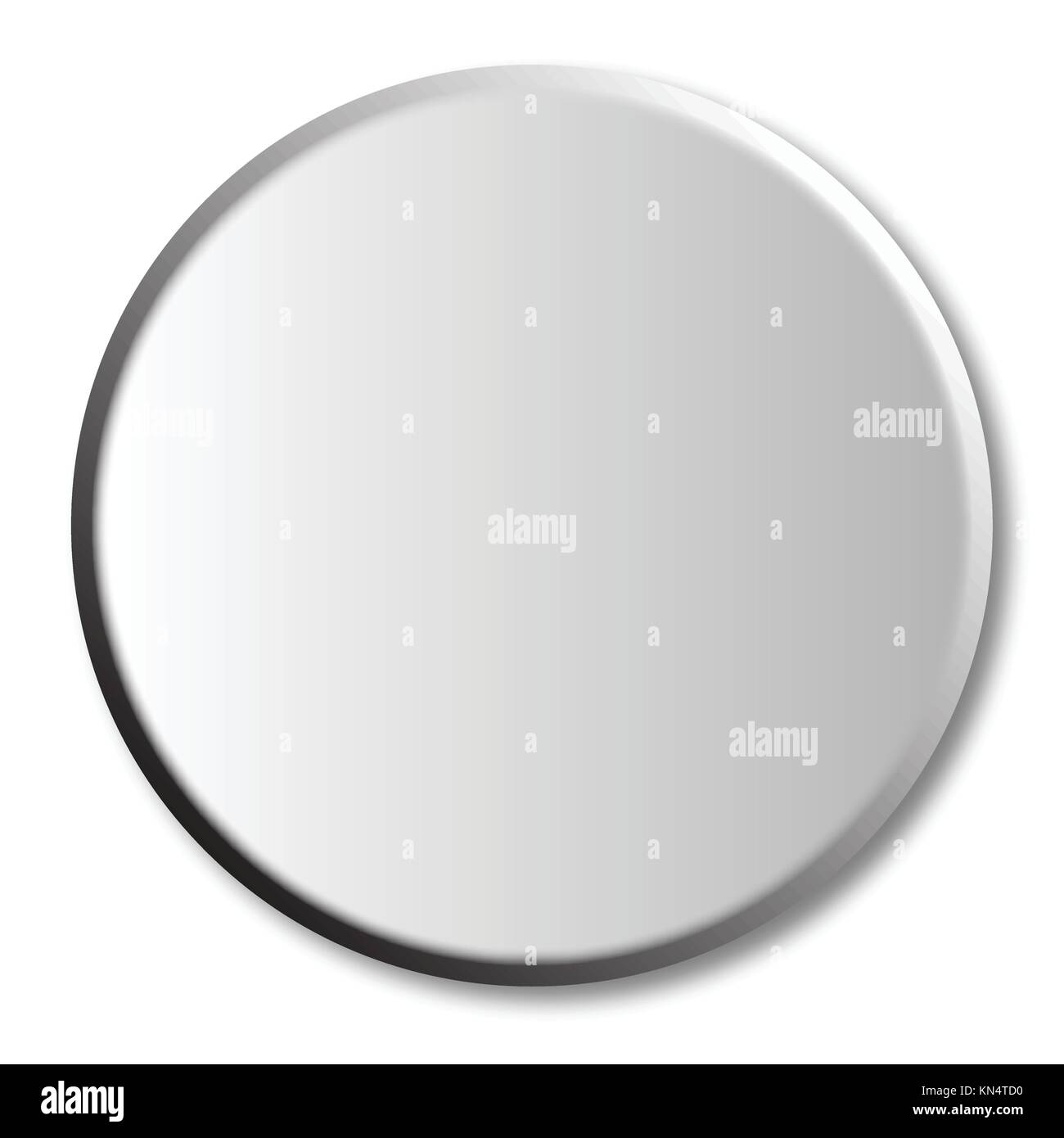 A large round button over a white background Stock Vector Image & Art ...