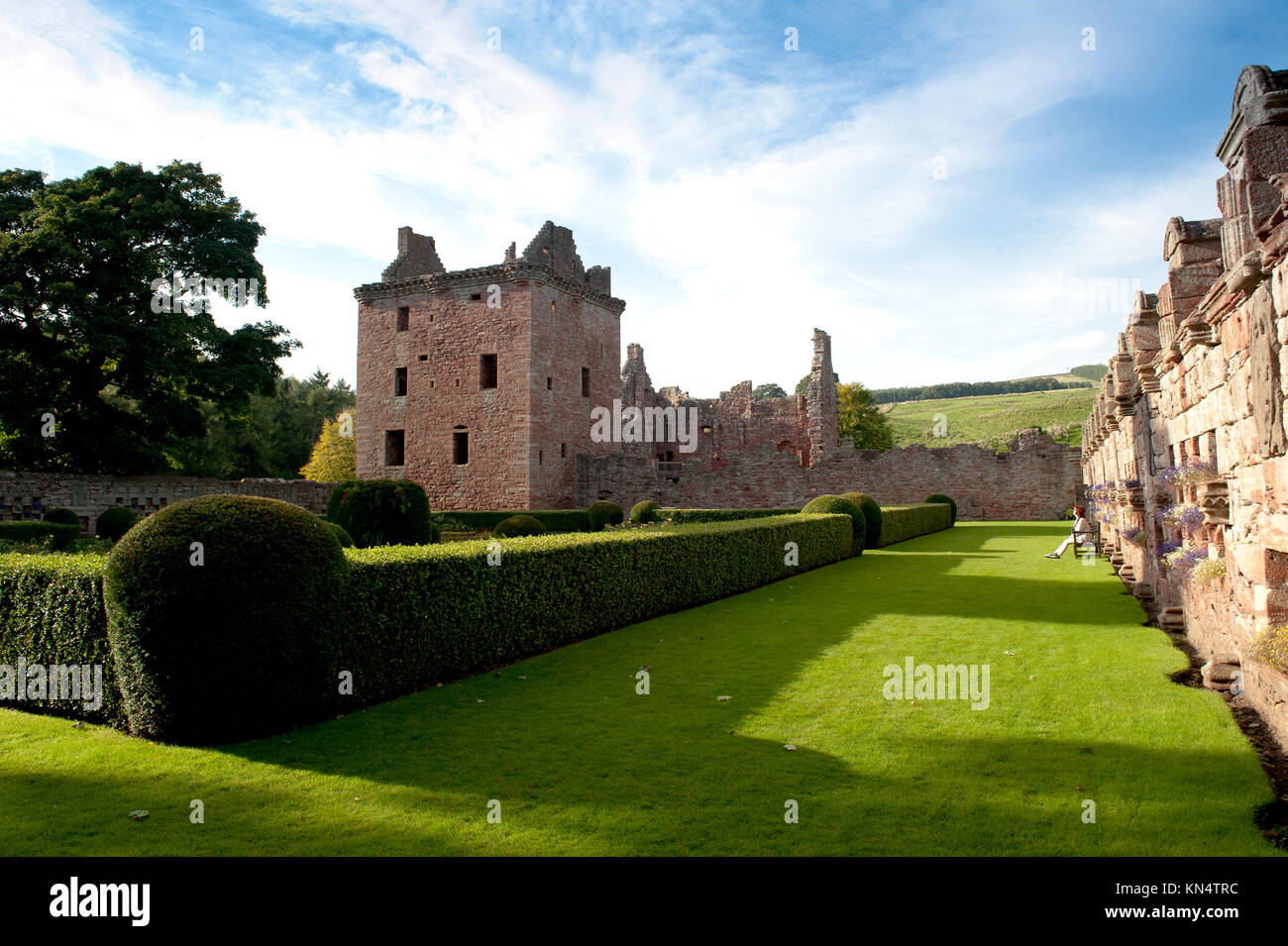 Edzell castle hi-res stock photography and images - Alamy