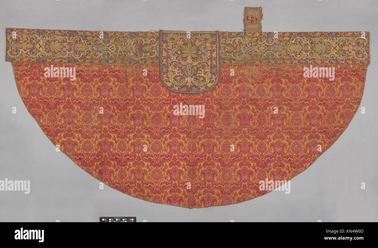 This ecclesiastical cope, a ceremonial vestment worn by clergy during ...