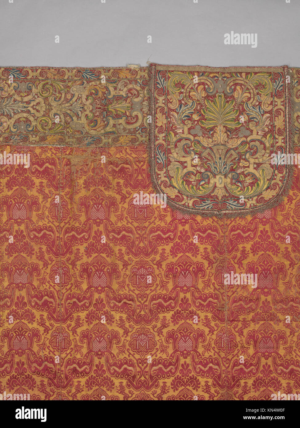 This cope is a ceremonial garment, typically worn by clergy during ...