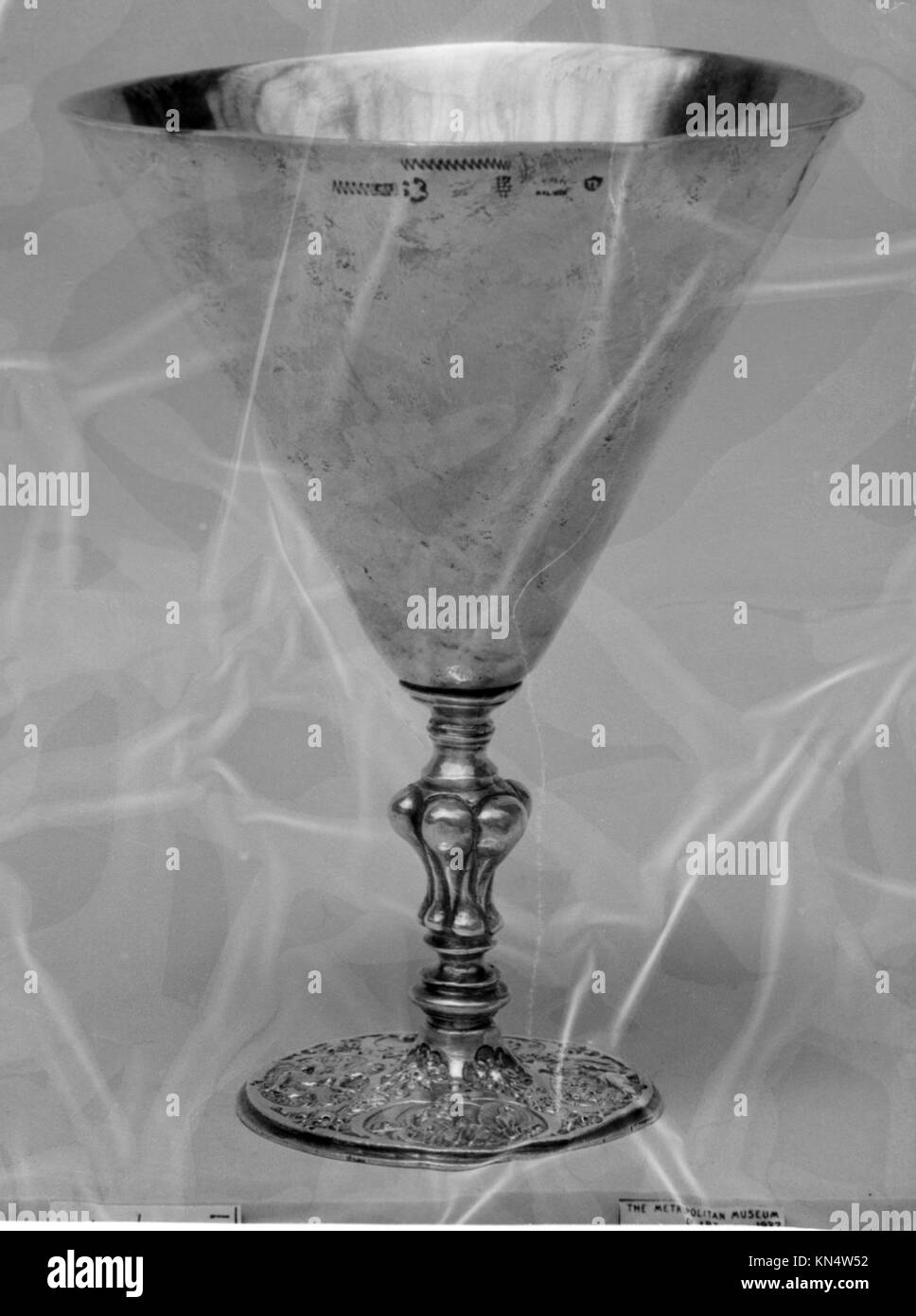 A goblet from the MET collection, displaying ornate design and ...