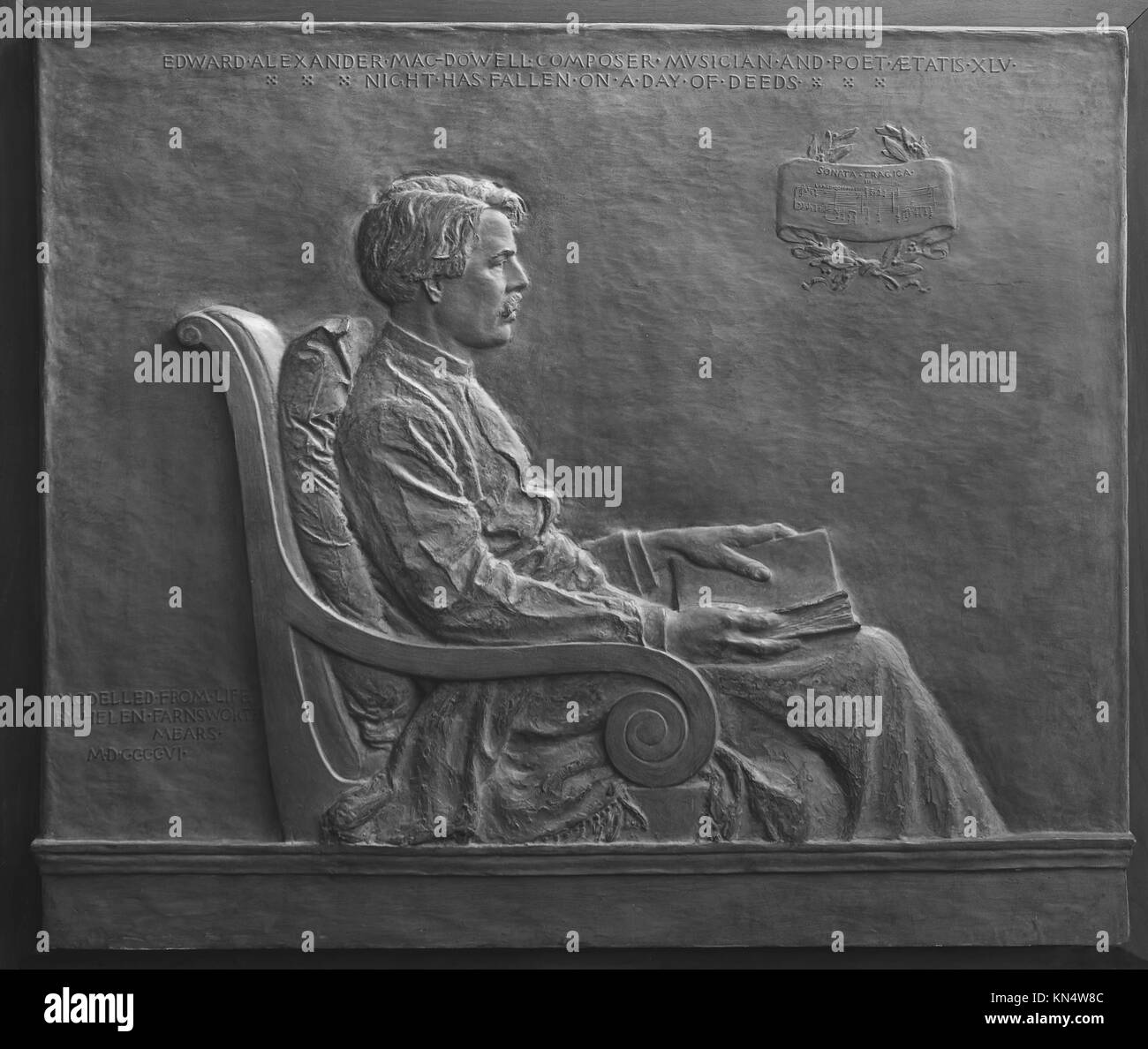 This portrait of Edward Alexander MacDowell, an influential American ...