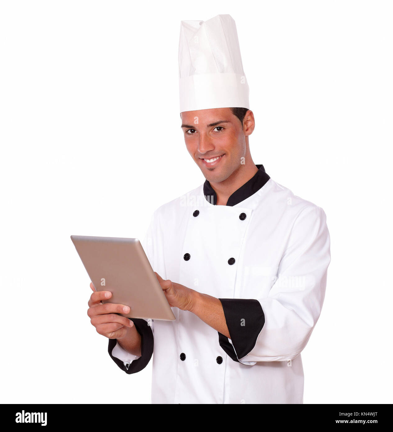Hispanic chef man hi-res stock photography and images - Alamy