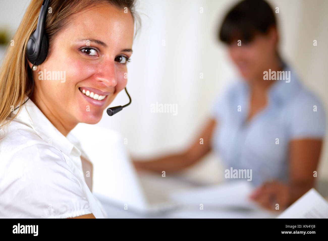Operator Secretary High Resolution Stock Photography and Images - Alamy
