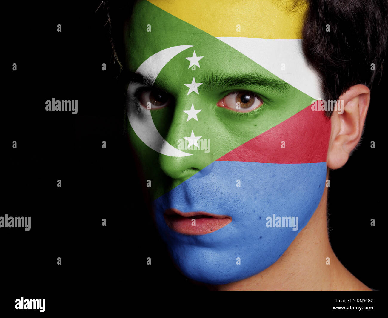 Union of the comoros flag hi-res stock photography and images - Alamy