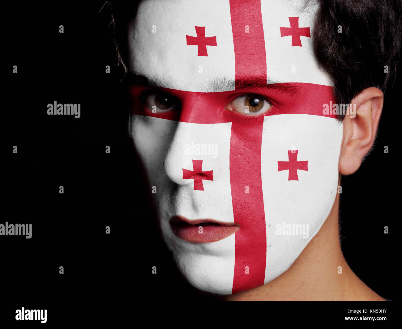 Georgian portrait face hi-res stock photography and images - Alamy