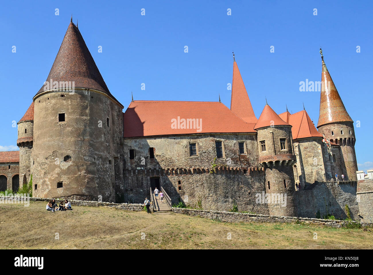 Old fort in the Carpathians, Romania Stock Photo - Alamy