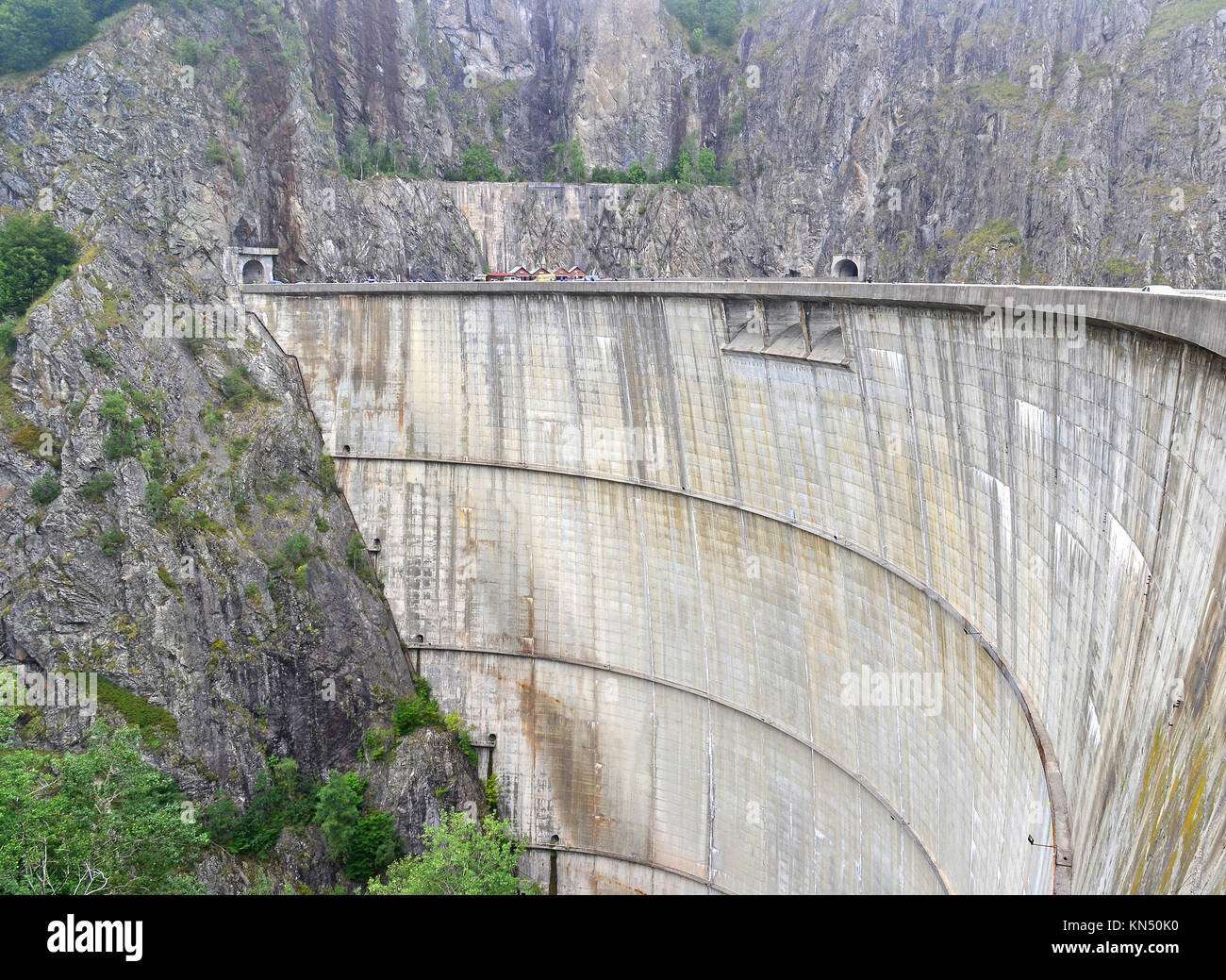 Dam in Transylvania region, Romania Stock Photo - Alamy