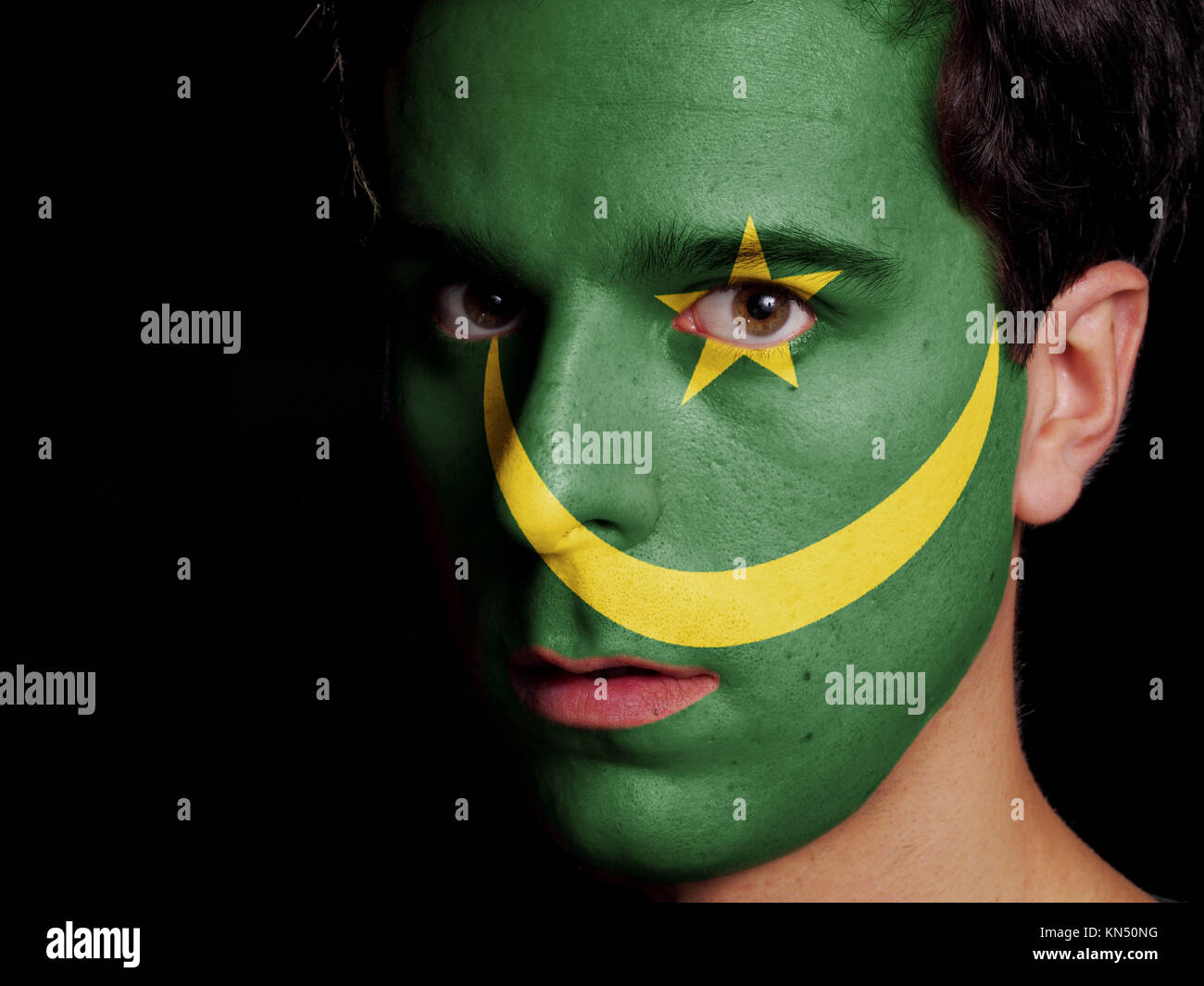 Mauritanian national flag hi-res stock photography and images - Alamy