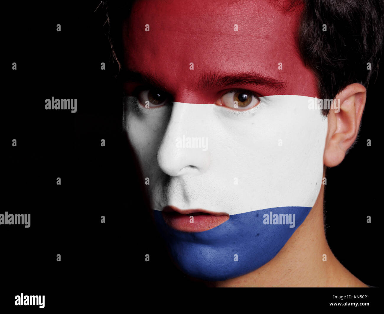 Football with flag of netherlands hi-res stock photography and images ...