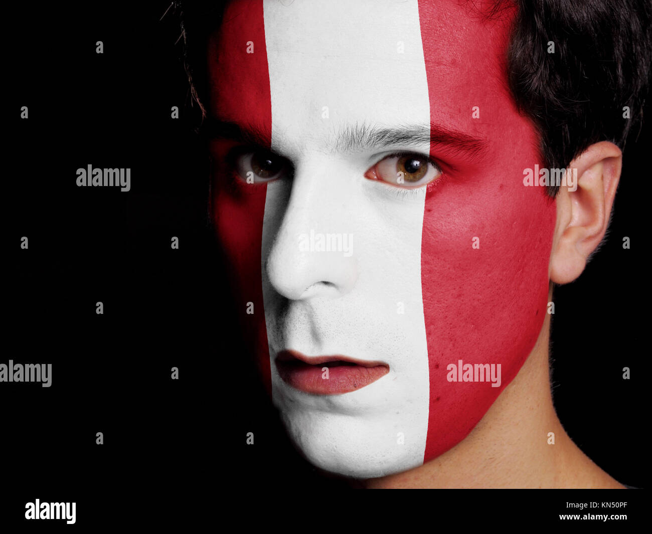 White peru flag hi-res stock photography and images - Alamy