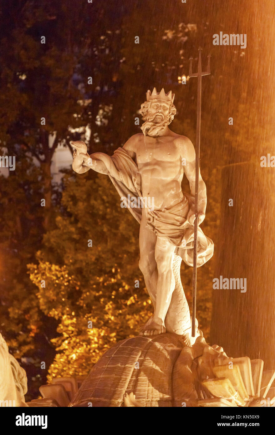 Roman god neptune statue hi-res stock photography and images - Alamy