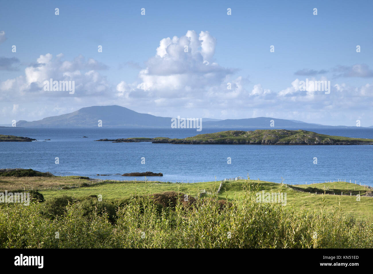 Coast at Tully Cross, Connemara National Park, County Galway, Ireland ...