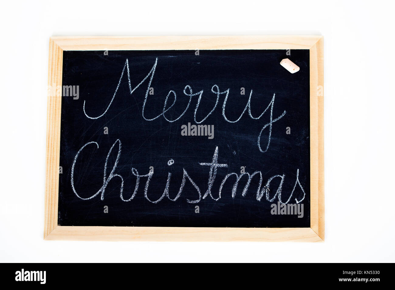 Merry christmas! inscription on Cut Out Stock Images & Pictures - Alamy