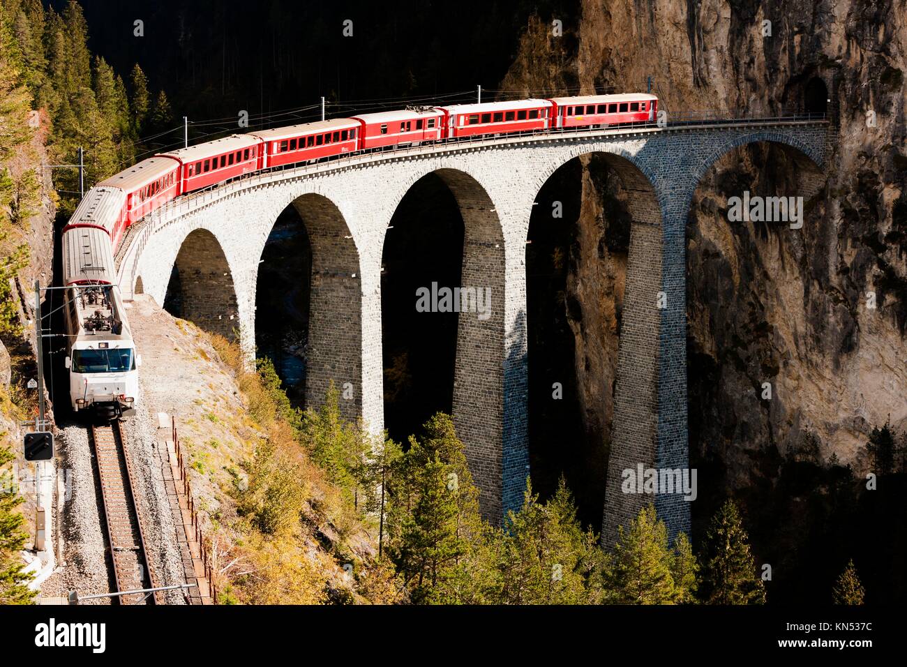 Rhatische railway hi-res stock photography and images - Alamy