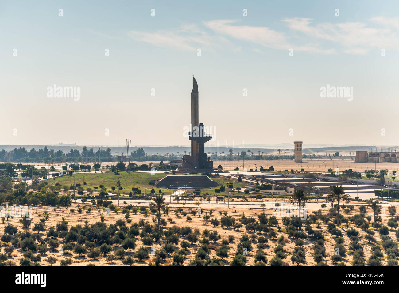 Ismailia, Egypt - November 5, 2017: AK-47 muzzle and bayonet, on the ...