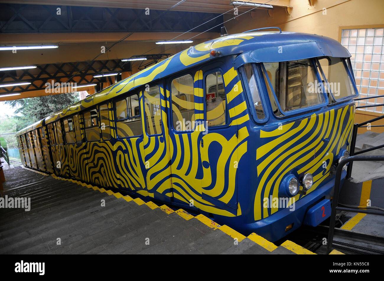 Funicular barcelona hi-res stock photography and images - Alamy